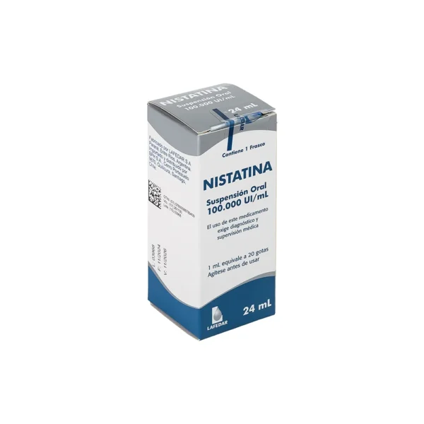 Nistatina Susp Oral 100 000 Ui Ml X 24 Ml Farmacia Trinity